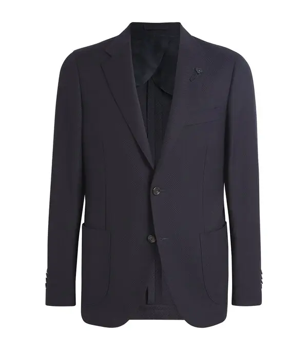 LARDINI Virgin Wool Blazer