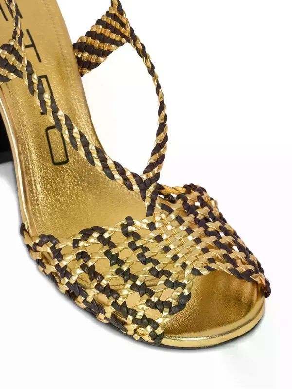 Etro 90mm Woven Sandals