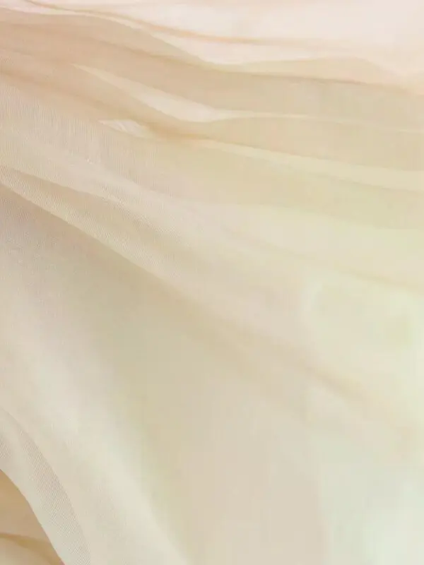 Alberta Ferretti Draped Gradient-effect Dress