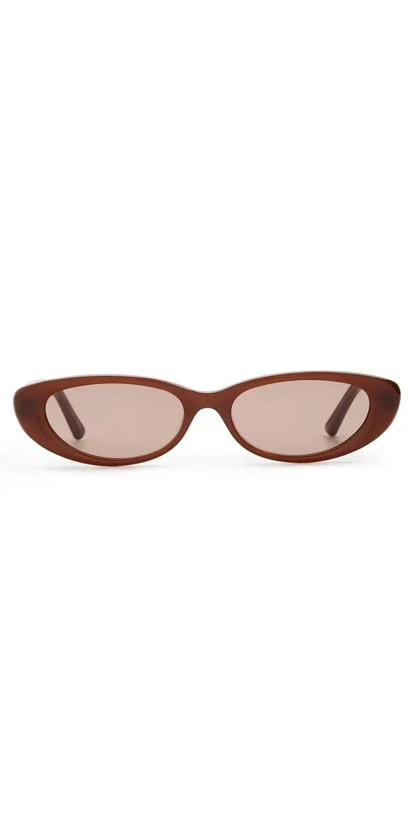 LUV LOU X Whitney Port Sonny Cat Eye Sunglasses - Auburn