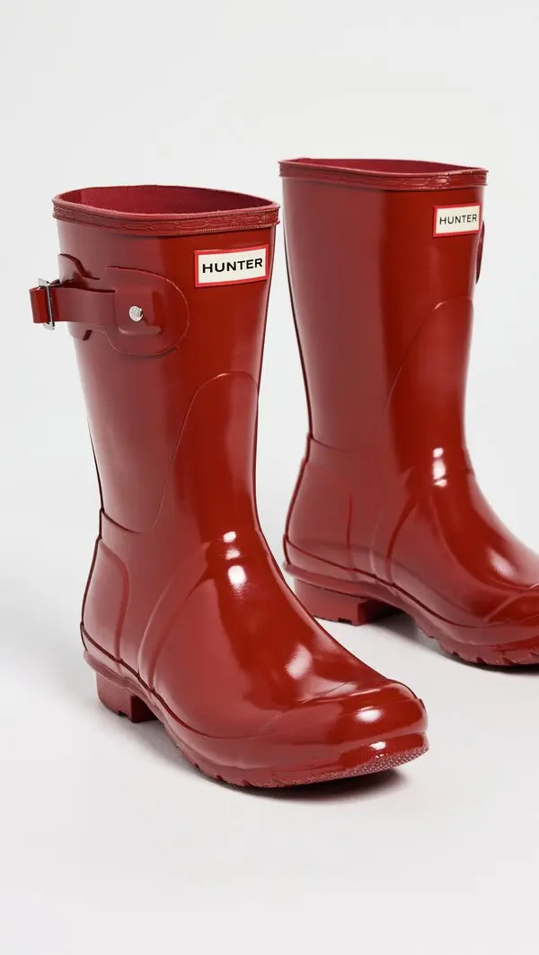 Hunter Original Short Gloss Boots