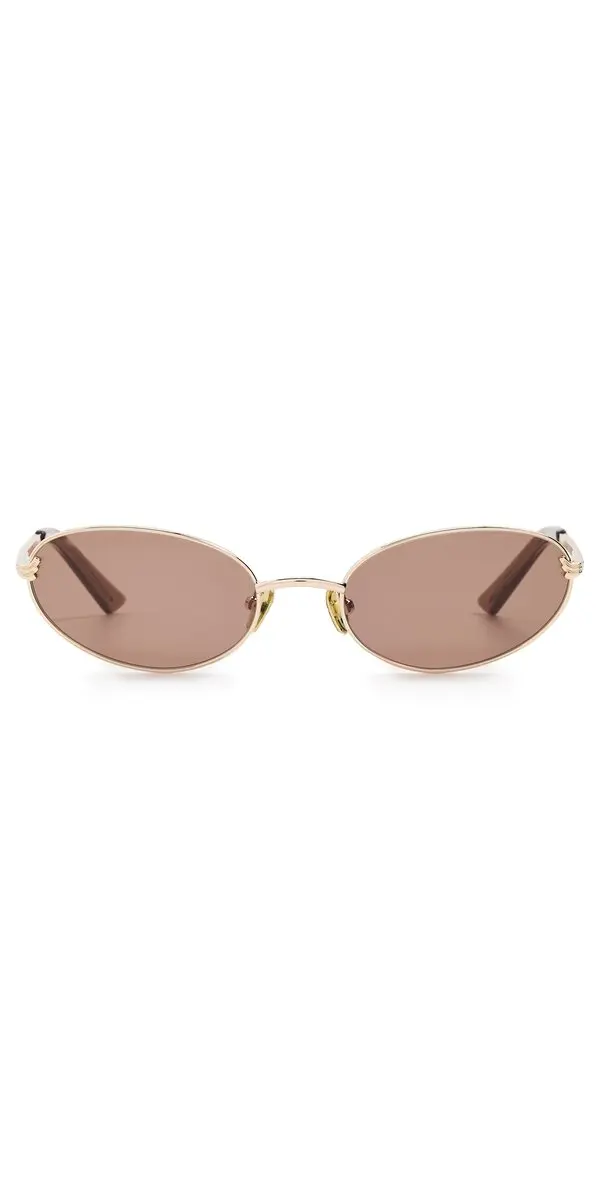LUV LOU X Whitney Port The Rose Sunglasses - Gold
