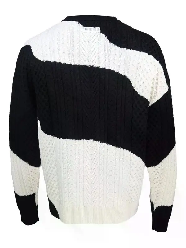 MOSTLY HEARD RARELY SEEN Cable Knit Sweater