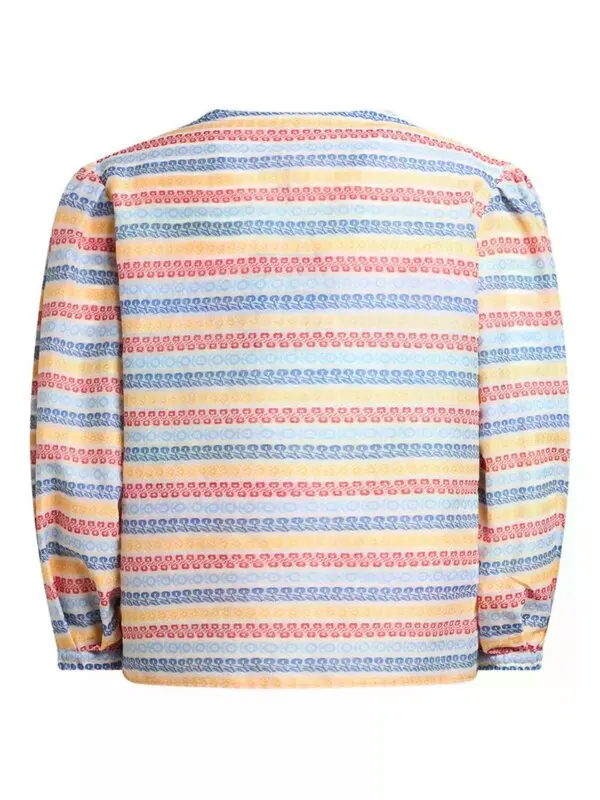 Etro Jacquard Striped Blouse