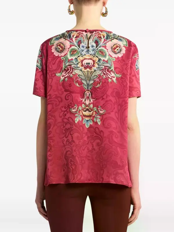 Etro Floral-print T-shirt