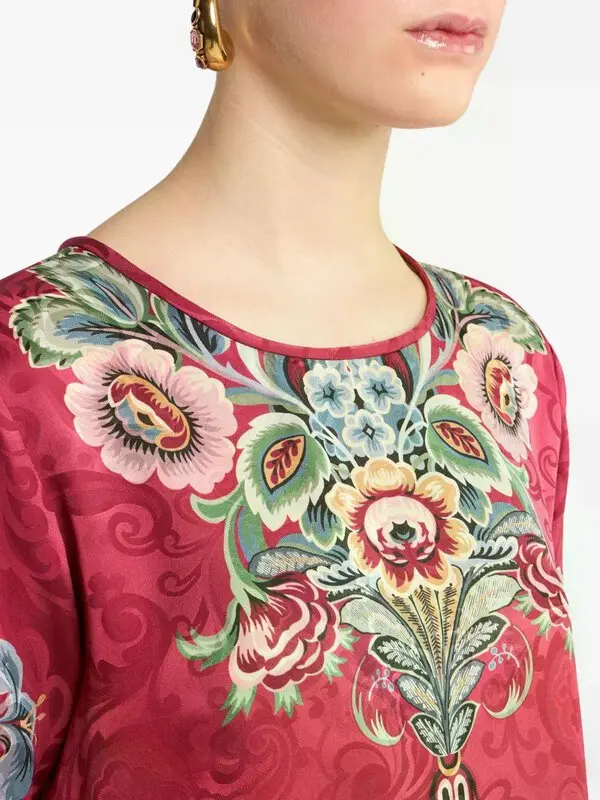 Etro Floral-print T-shirt