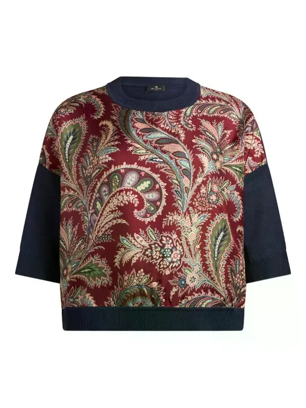 Etro Paisley Insert Top