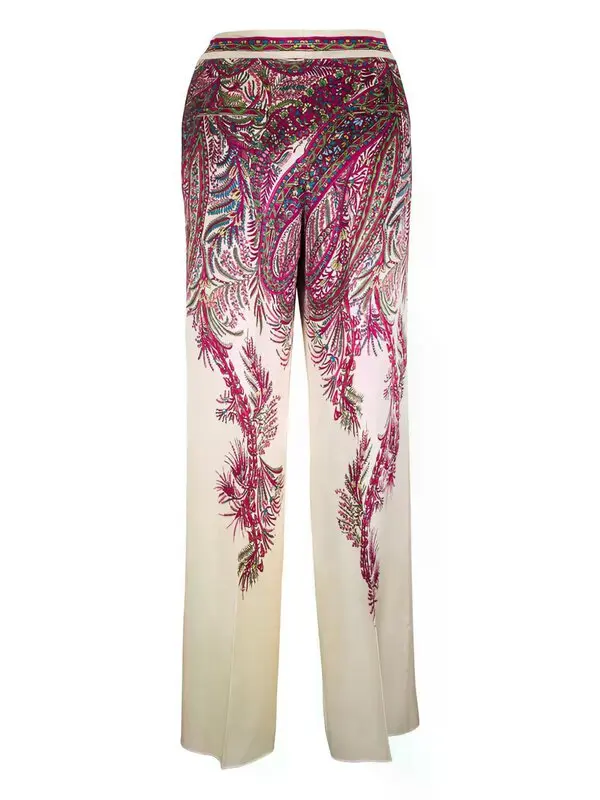 Etro Paisley-print Trousers