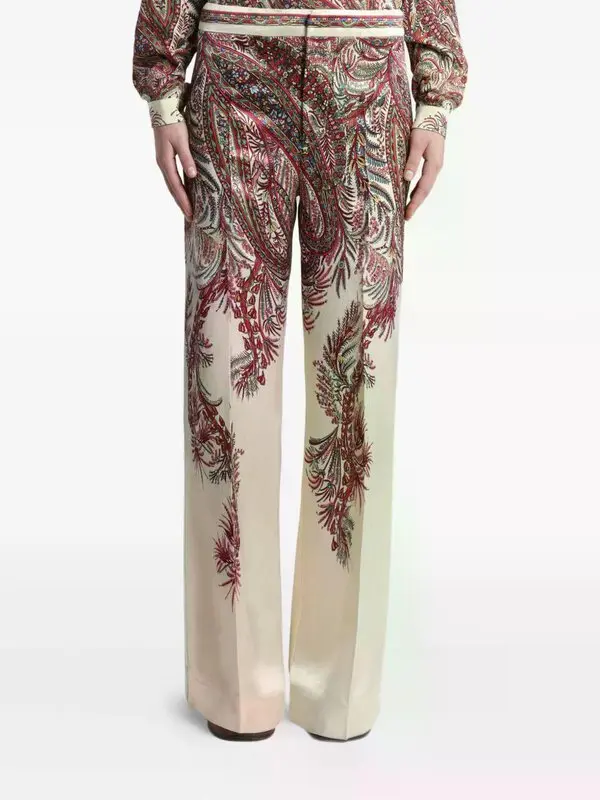 Etro Paisley-print Trousers