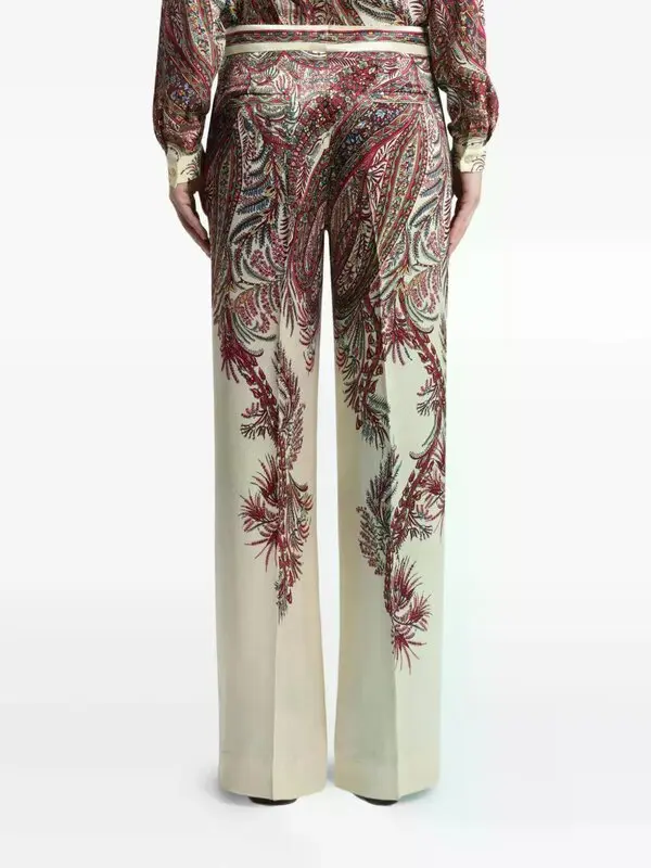 Etro Paisley-print Trousers