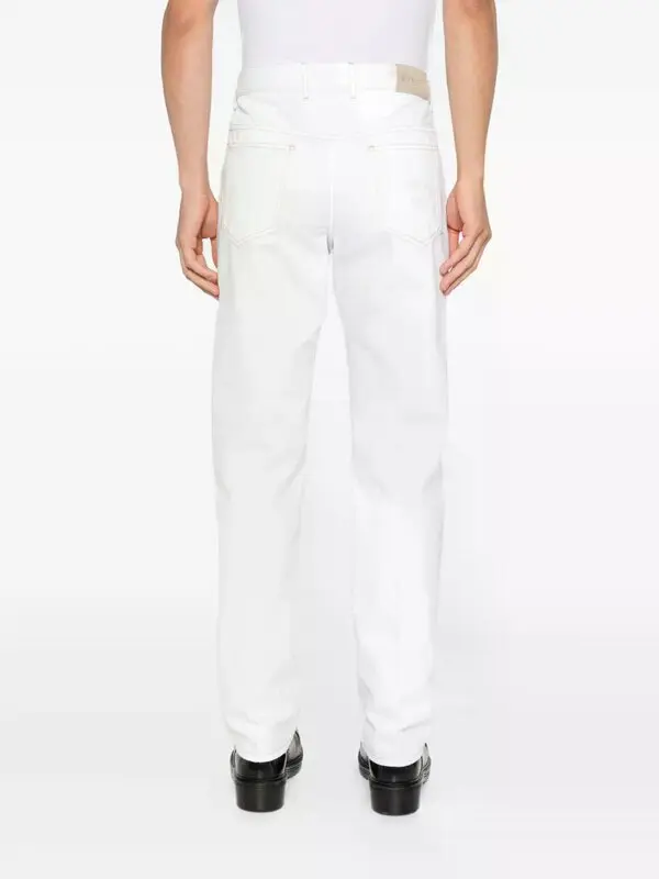 Givenchy Contrast-stitching Straight-leg Jeans