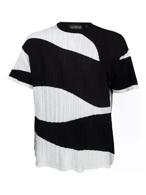 MOSTLY HEARD RARELY SEEN Camo Cable-knit Top