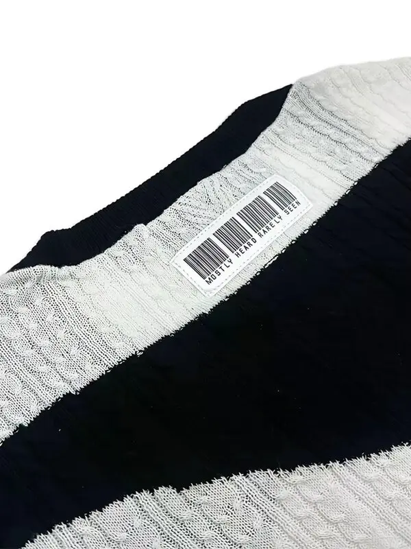MOSTLY HEARD RARELY SEEN Camo Cable-knit Top