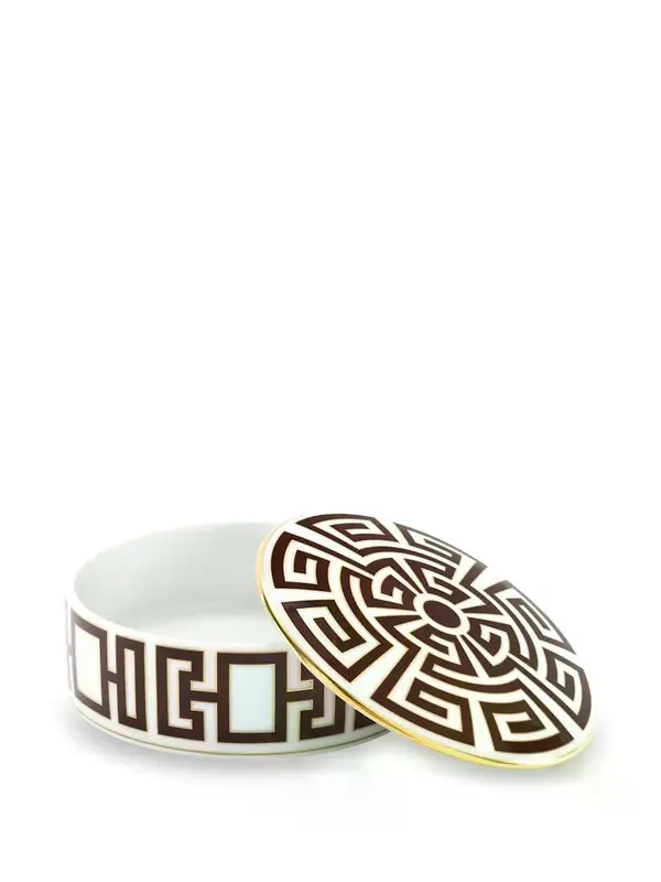 GINORI 1735 Labyrinth Pattern Trinket Box
