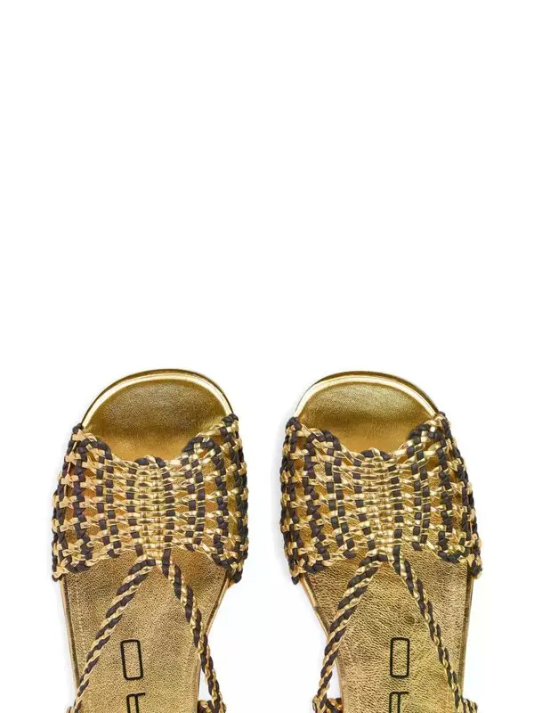 Etro Woven Flat Sandals