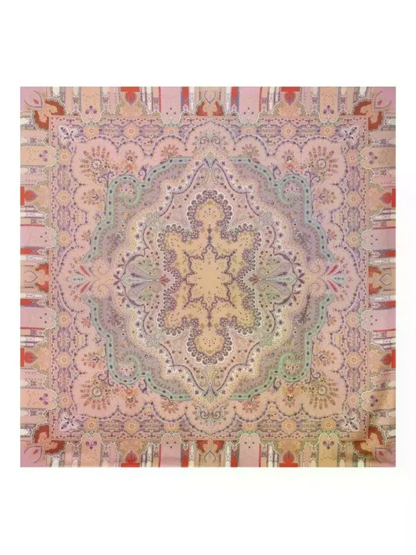 Etro Paisley-print Shawl - Pink