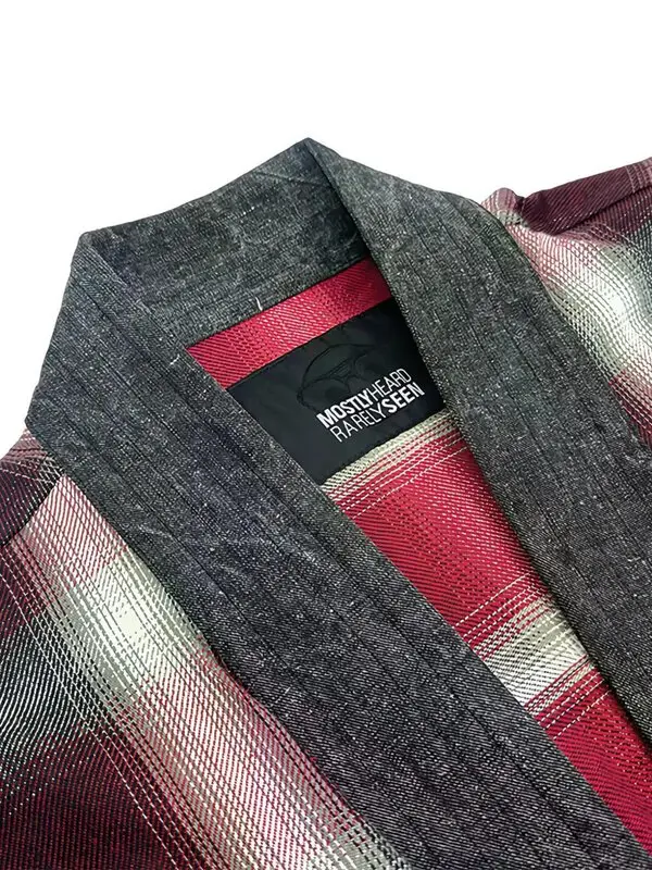 MOSTLY HEARD RARELY SEEN Plaid Buckle Shirt Jacket