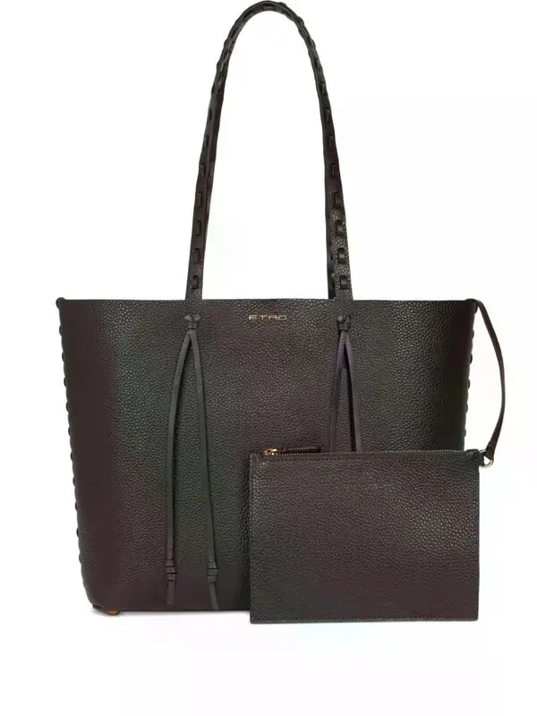 Etro Braided-handle Tote Bag