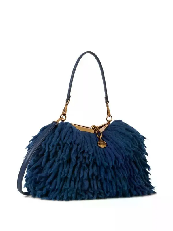 Etro Vela Wool Shoulder Bag
