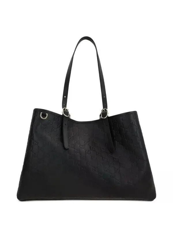 Gucci Large Gg Emblem Tote Bag