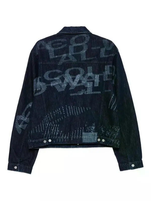 A-COLD-WALL* Annex Graphic-print Denim Jacket