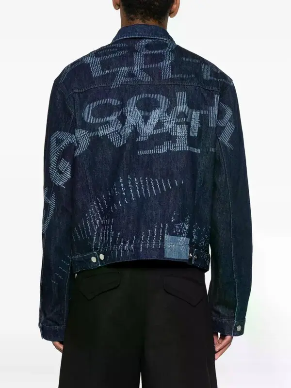 A-COLD-WALL* Annex Graphic-print Denim Jacket