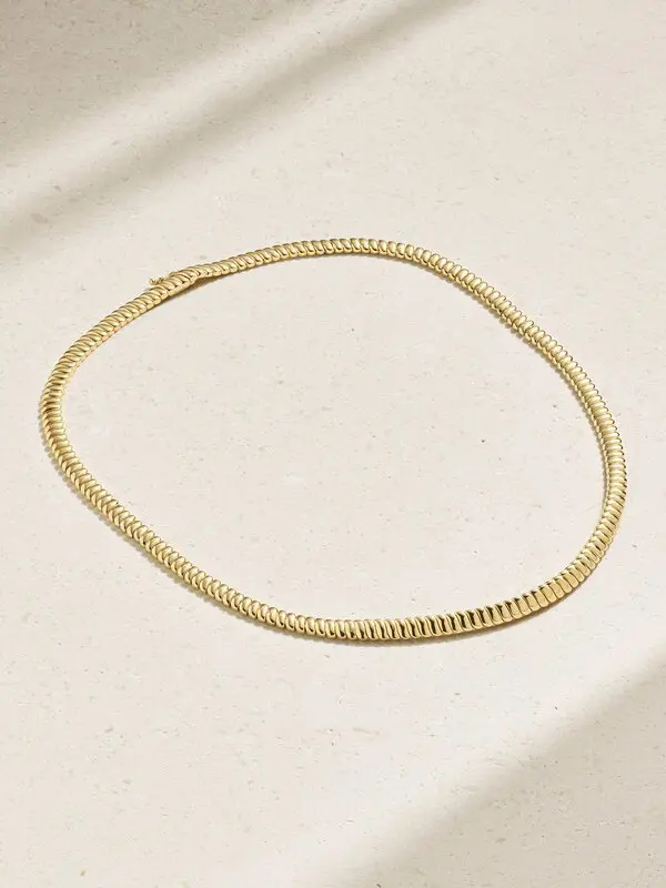 ANITA KO Zoe 18-karat Choker - Gold