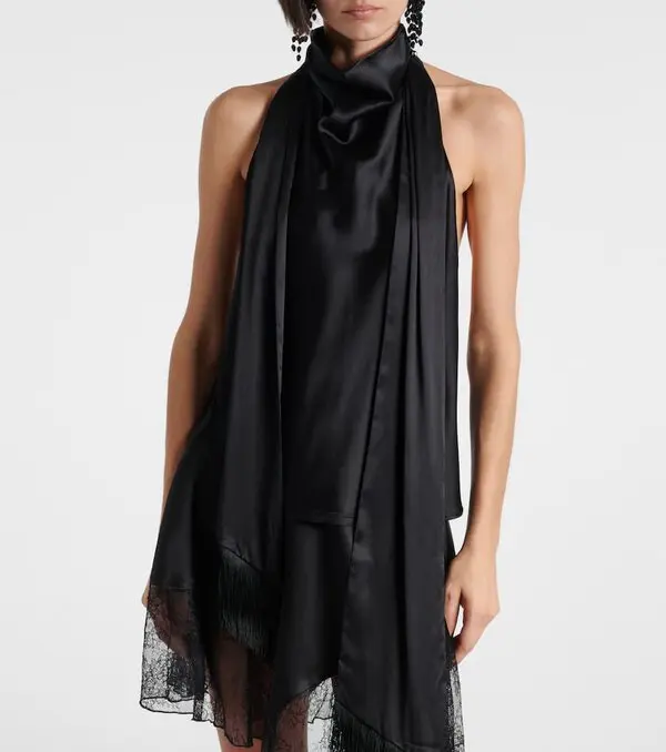 Nina Ricci Scarf-detail Top