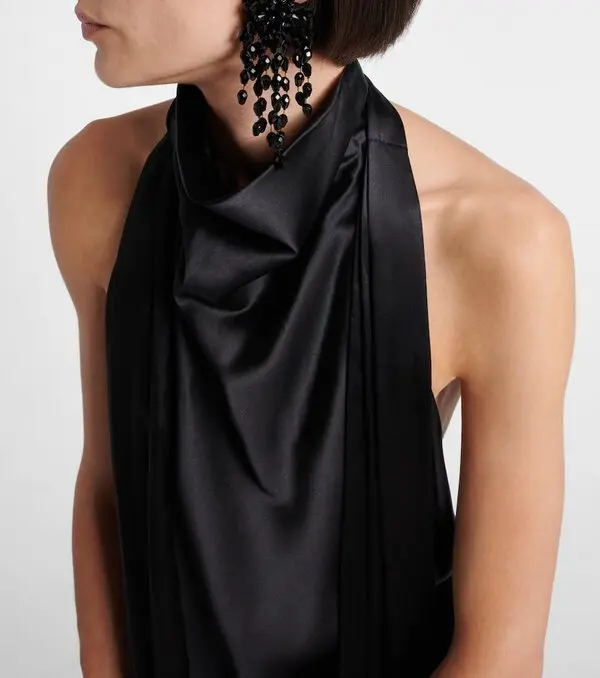 Nina Ricci Scarf-detail Top