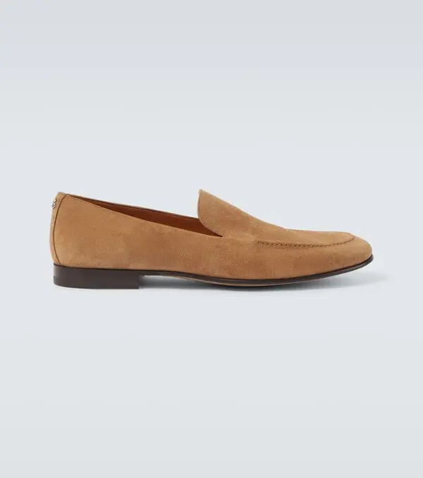 Dolce & Gabbana Suede Loafers - Brown