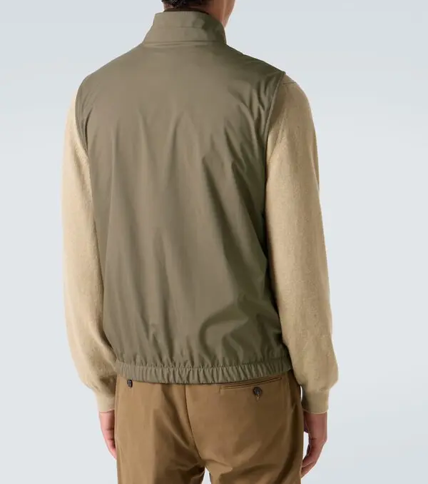 Loro Piana Reversible Virgin Wool Vest