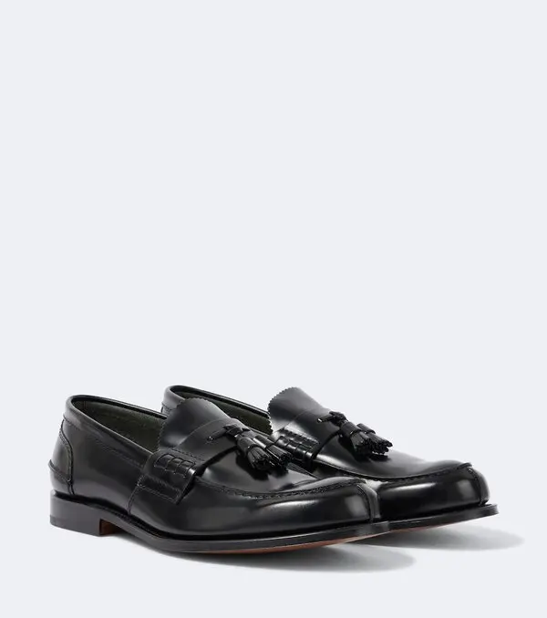 Church's Tiverton Leather Loafers - Black