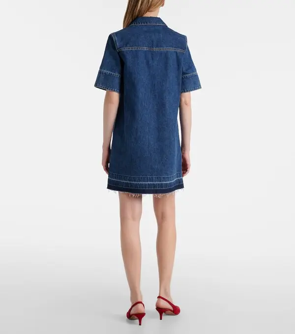 Veronica Beard Denim Shirt Dress