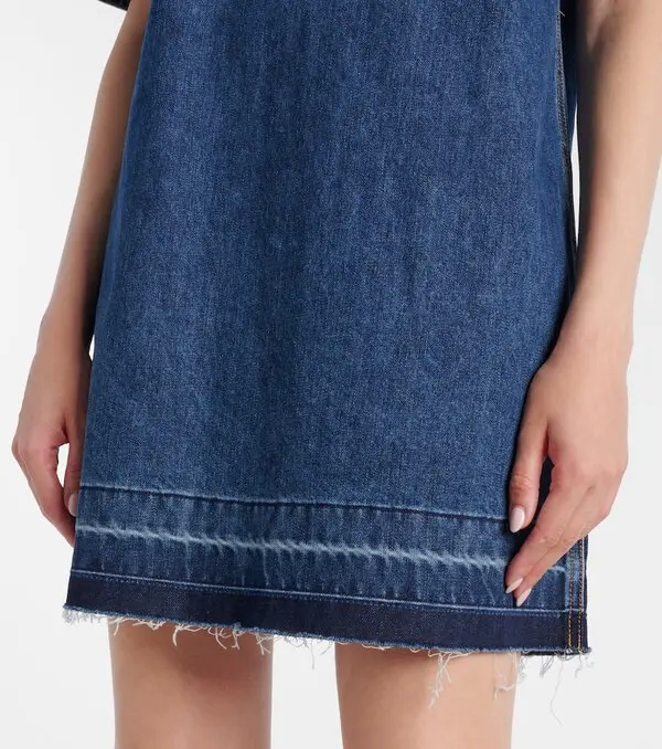 Veronica Beard Denim Shirt Dress