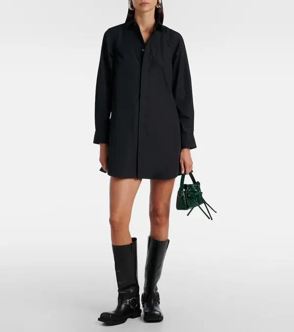 Sacai Poplin Shirt Dress