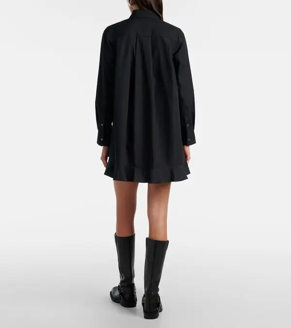 Sacai Poplin Shirt Dress