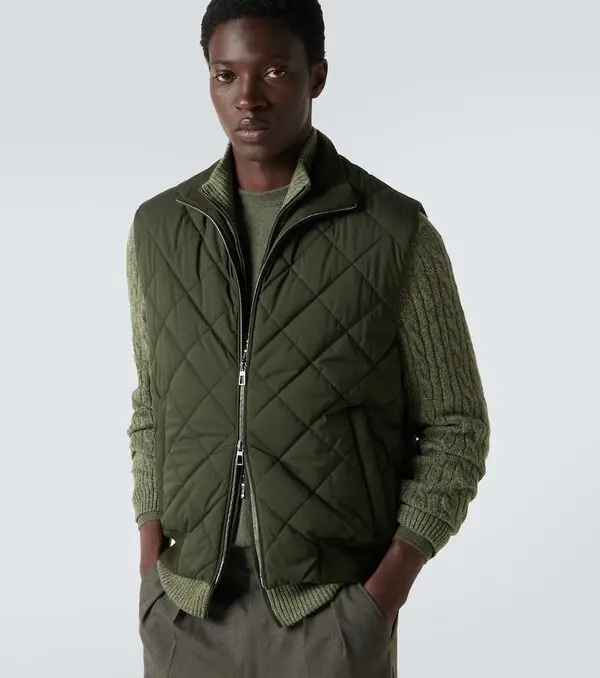 Loro Piana Windwish Storm Quilted Vest