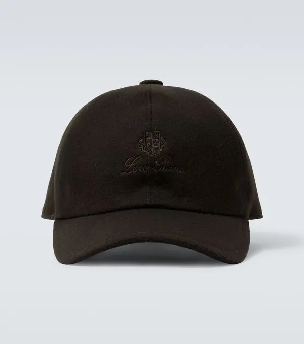 Loro Piana Logo Embroidered Baseball Cap - Green
