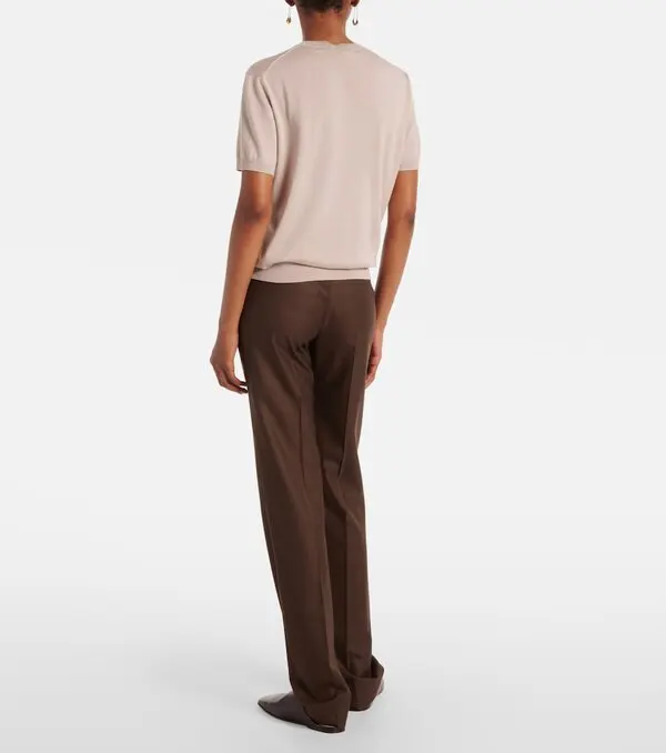 Loro Piana Sottile Wool, Silk And Cashmere Sweater