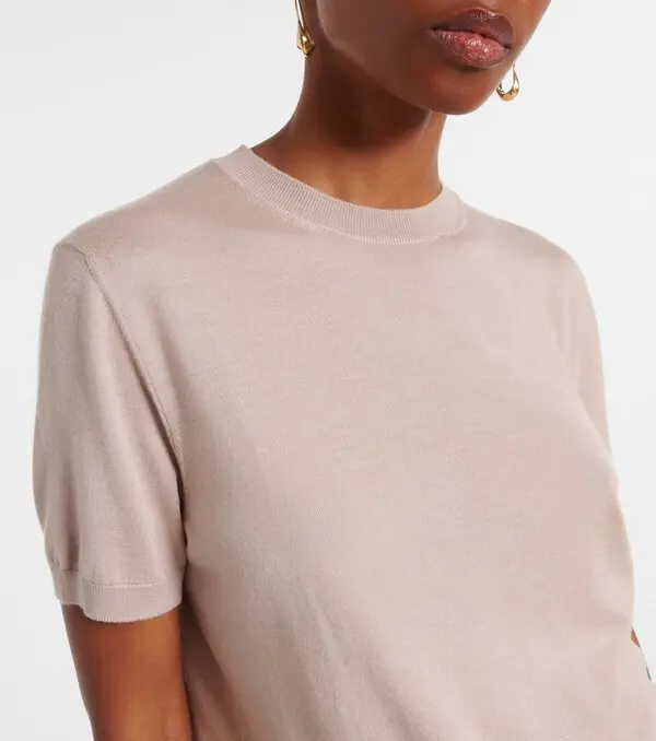 Loro Piana Sottile Wool, Silk And Cashmere Sweater