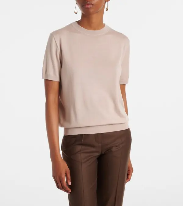 Loro Piana Sottile Wool, Silk And Cashmere Sweater