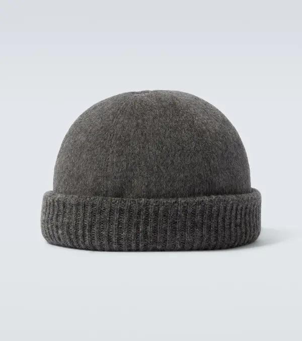 Loro Piana Cashmere Beanie - Grey
