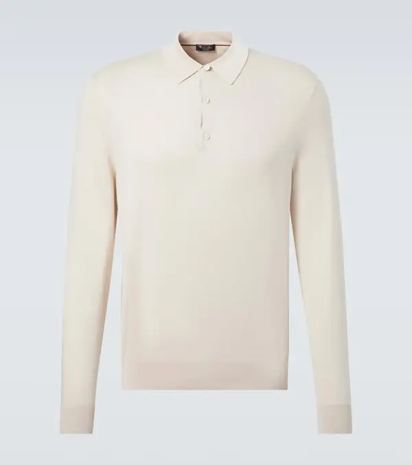 Loro Piana Cotton Polo Shirt - Beige