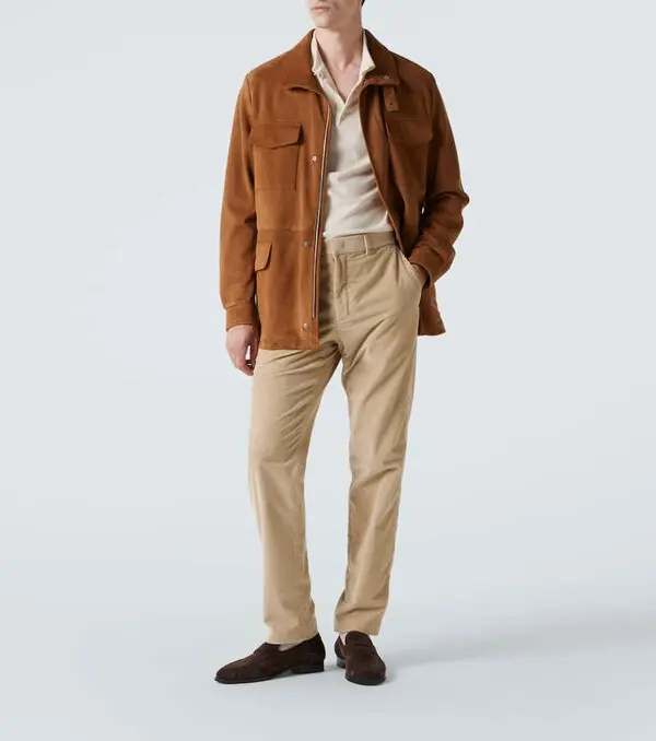 Loro Piana Cotton Polo Shirt - Beige