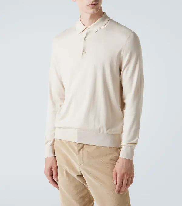 Loro Piana Cotton Polo Shirt - Beige