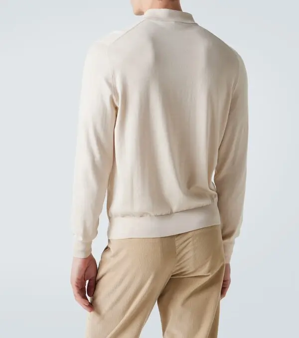 Loro Piana Cotton Polo Shirt - Beige