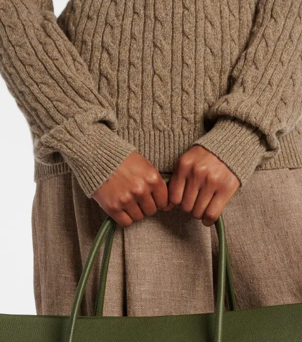 Loro Piana Cable-knit Cashmere Sweater