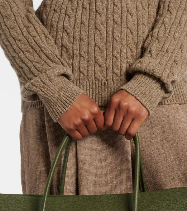 Loro Piana Cable-knit Cashmere Sweater