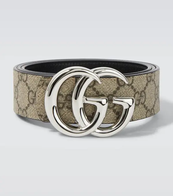 Gucci Gg Belt - Beige