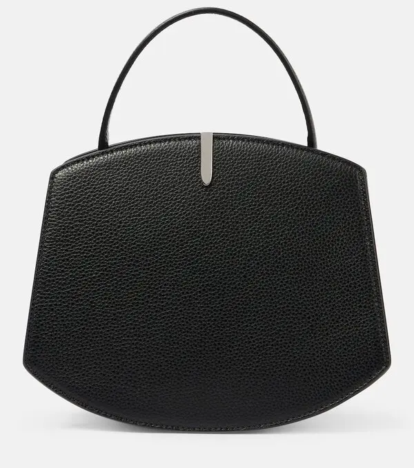 Savette Florence Leather Tote Bag - Black